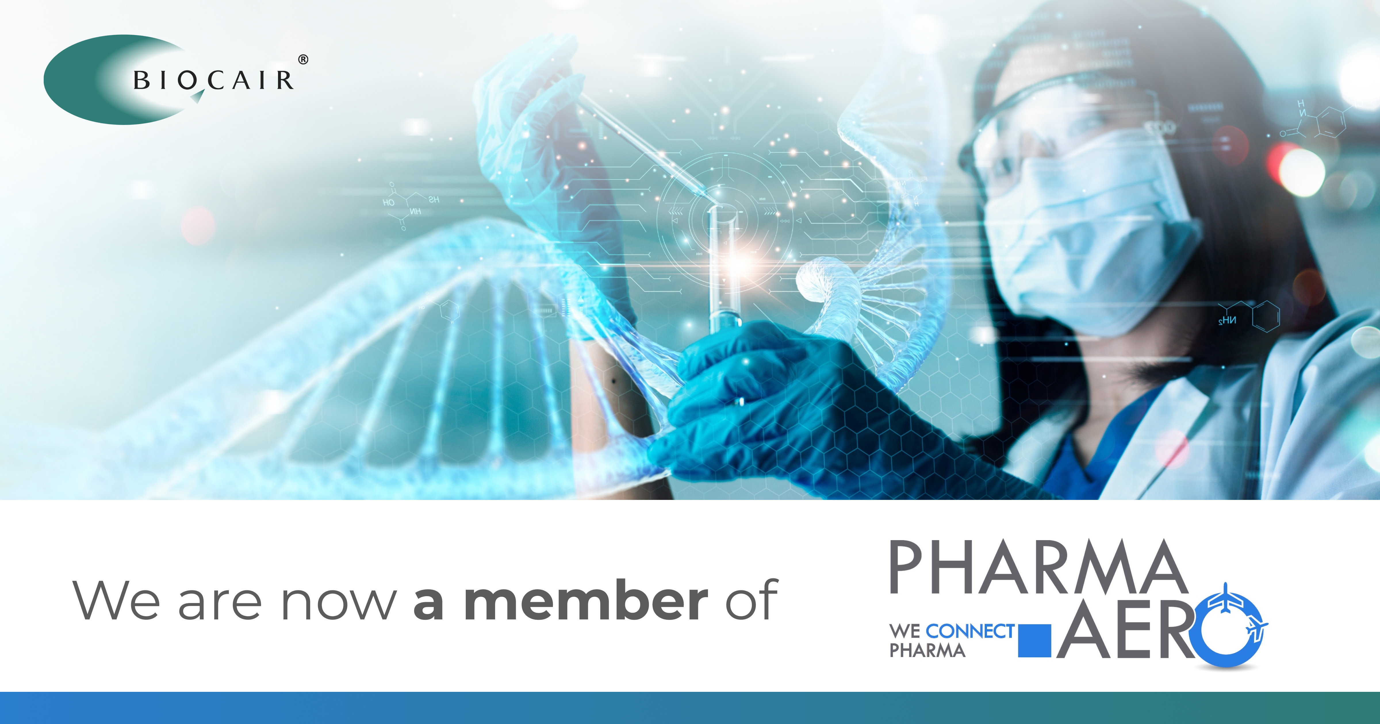 Biocair joins Pharma.Aero’s global network
